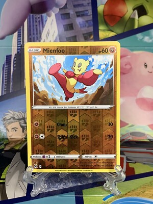 Mienfoo 103/196 Reverse Holo Lost Origin Pokemon TCG Card NM ...