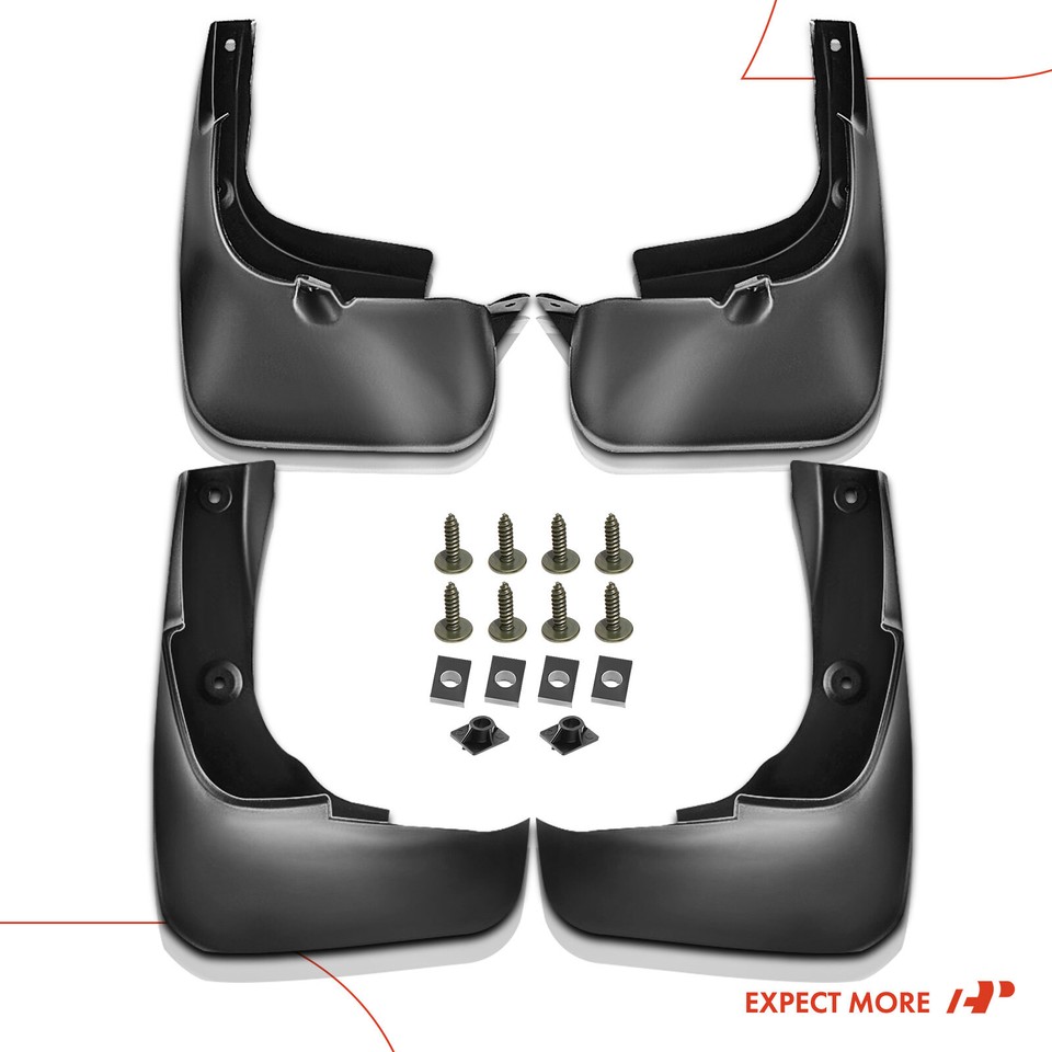 A-Premium 4x Front & Rear Mud Flaps Splash Guards for Lexus RX350 ...
