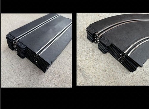 Vintage Strombecker HO Slot Car Track Lot 9 Straights 7 Curves Canada ...