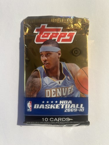 2009-10 TOPPS NBA BASKETBALL CARD HOBBY PACK-FACTORY SEALED! CURRY ...