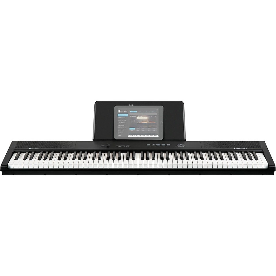 Williams Legato LE 88 Key Digital Piano with Power Supply & Sustain ...