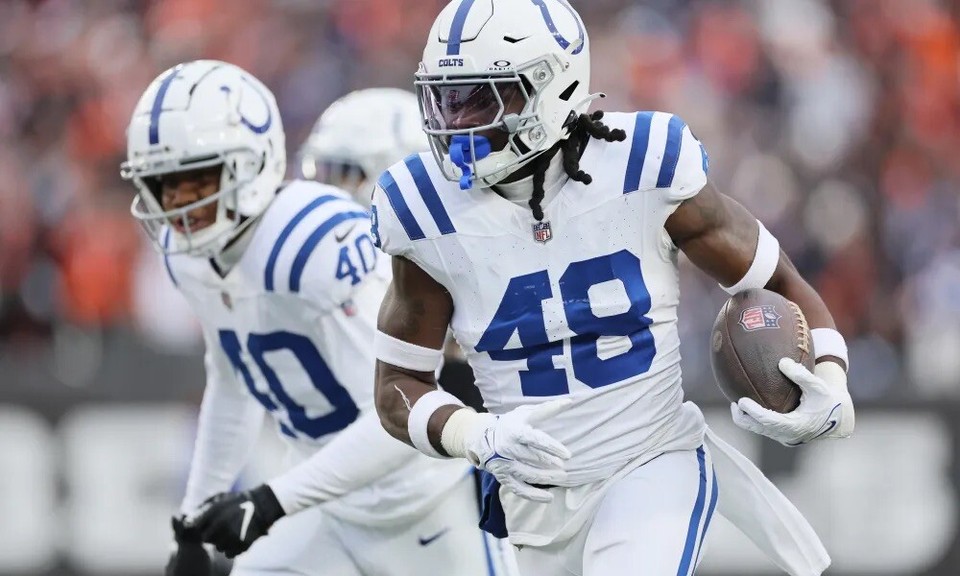 #48 Ronnie Harrison Colts Game-Used Pants from the 2022/2023 Season ...