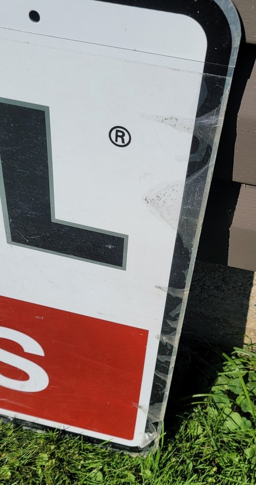 Uhaul Rentals Double Sided Aluminum Metal Sign 41"x24" | eBay