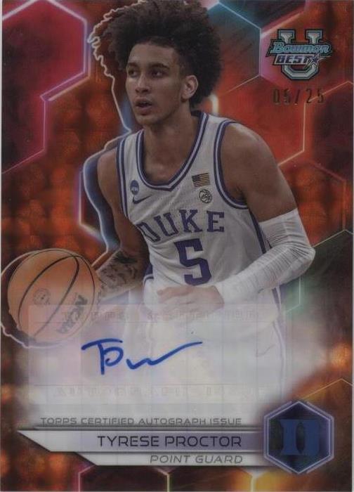 2023-24 Bowman University Best - Best of 2023 Autographs Orange ...