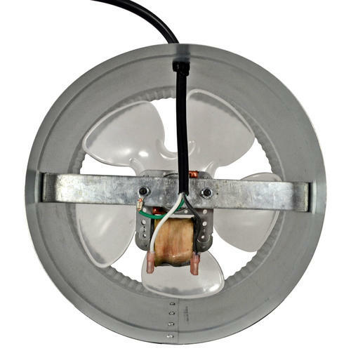 8" 210 CFM Corded In Line Duct Fan Inductor Heating Cooling Forced Air ...