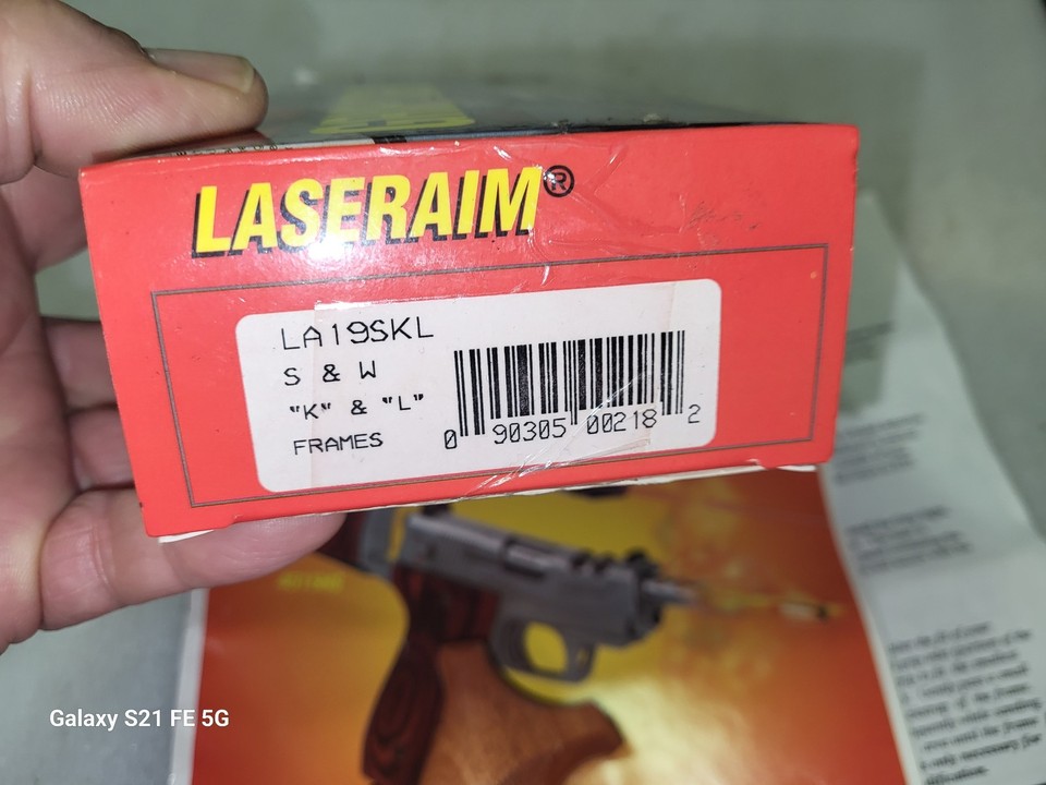 Emerging Technologies Laseraim Smith & Wesson K & L Frames Grips ...