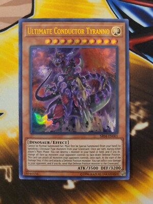 Yugioh - Ultimate Conductor Tyranno - SR04-EN001 - Ultra Rare | eBay