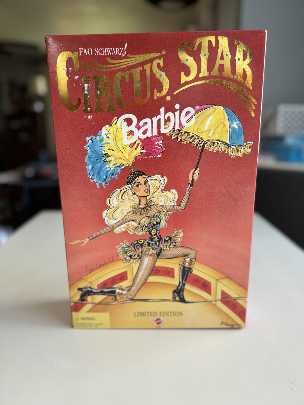 Barbie Circus Star Doll FAO Schwarz Limited Edition 1994 Mattel 13257 ...
