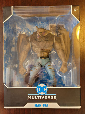 MAN-BAT McFarlane Toys DC Multiverse 7" Figure DC Rebirth MegaFig ...