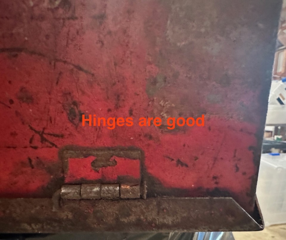 **EMPTY** Antique Vintage 1920s 1930s Embossed Snap On Tool Box Rare | eBay