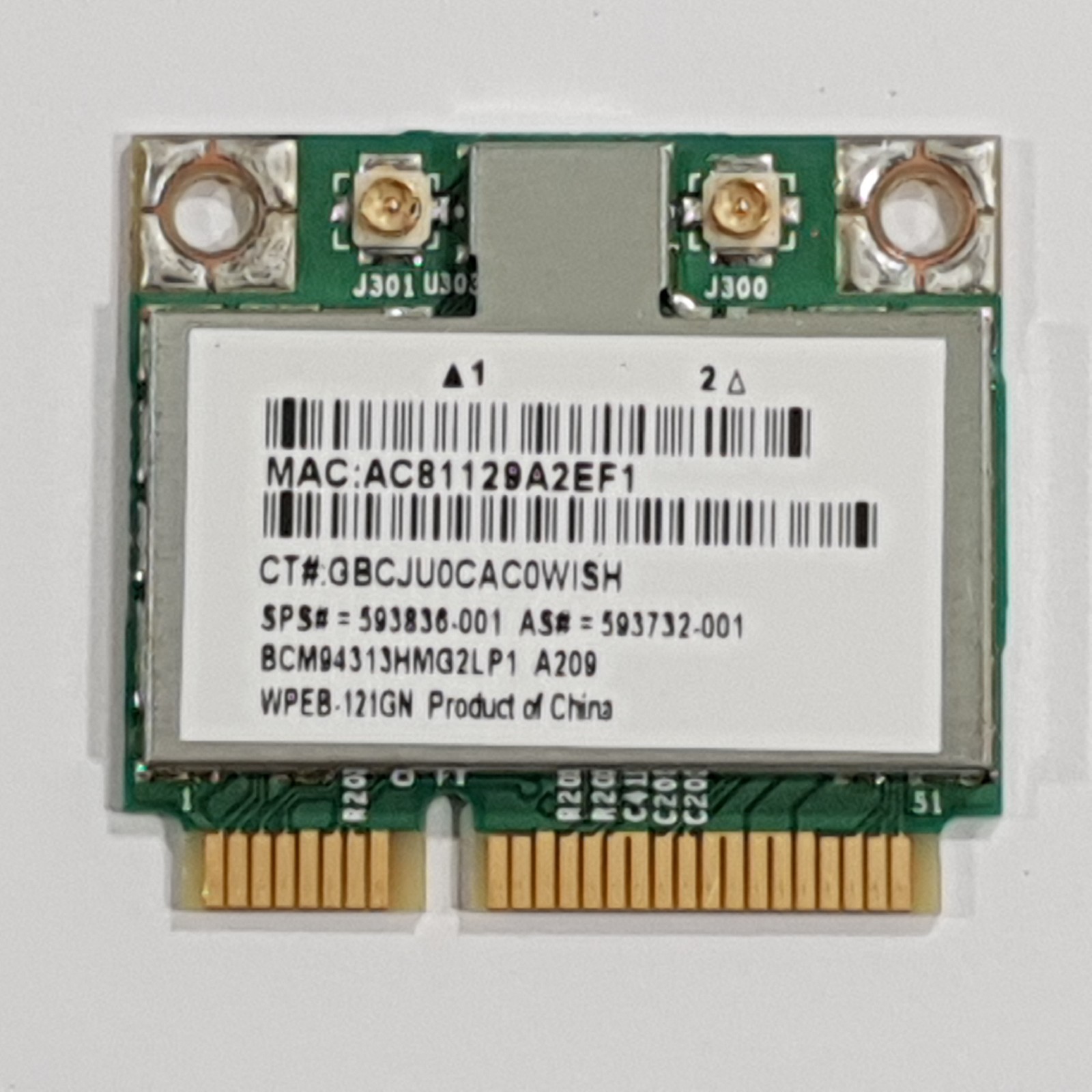 HP ProBook 6560b WLAN Karte Wifi Card Wireless | eBay