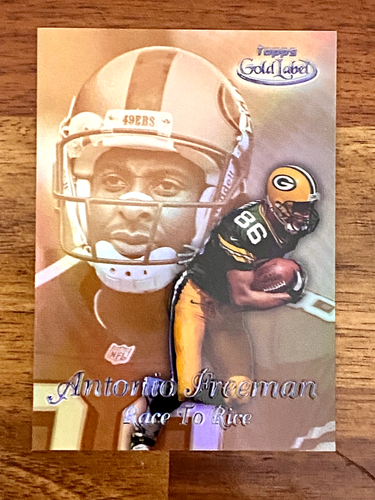 1999 TOPPS GOLD LABEL RACE TO RICE ANTONIO FREEMAN #A11 PACKERS | eBay