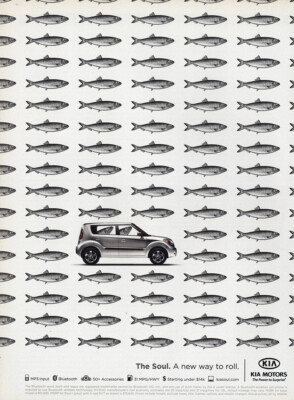 2009 Kia Soul: A New Way to Roll Vintage Print Ad | eBay