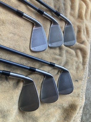 Ping E1 Iron Set, 5-PW, Ping CFS 80 Graphite Shafts, Iomic pure Grips ...