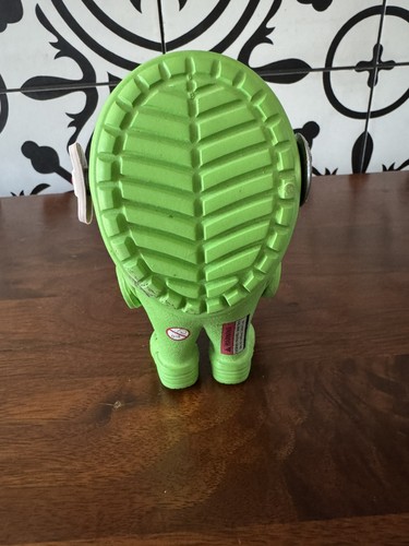 CROCS Croslite Guy Green Figure 5" X 2.5" action toy shoes PROMO w ...