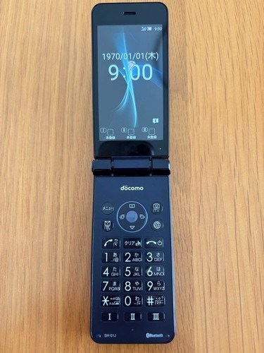 SHARP Docomo Sh-01J Mobile Phone Body Japanese Flip Phone Garake Keitai ...