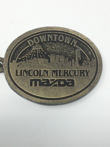 Spokane Washington Lincoln Mercury Mazda Keychain,WA Key RIng Accessory ...