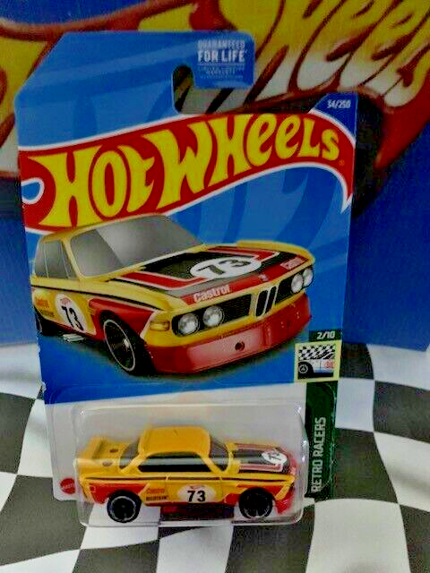 Hot Wheels 2022 HW Retro Racers 2/10 034 1973 '73 BMW 3.0 CSL Race Car ...