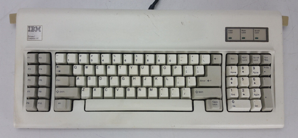 IBM Model F AT Keyboard for IBM 5170, 5162 & AT Clones Vintage ...