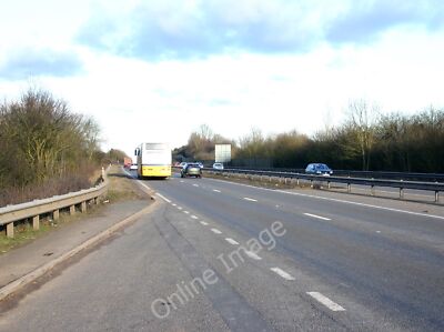 Photo 6x4 A46 Warwick bypass from layby c2010 | eBay UK