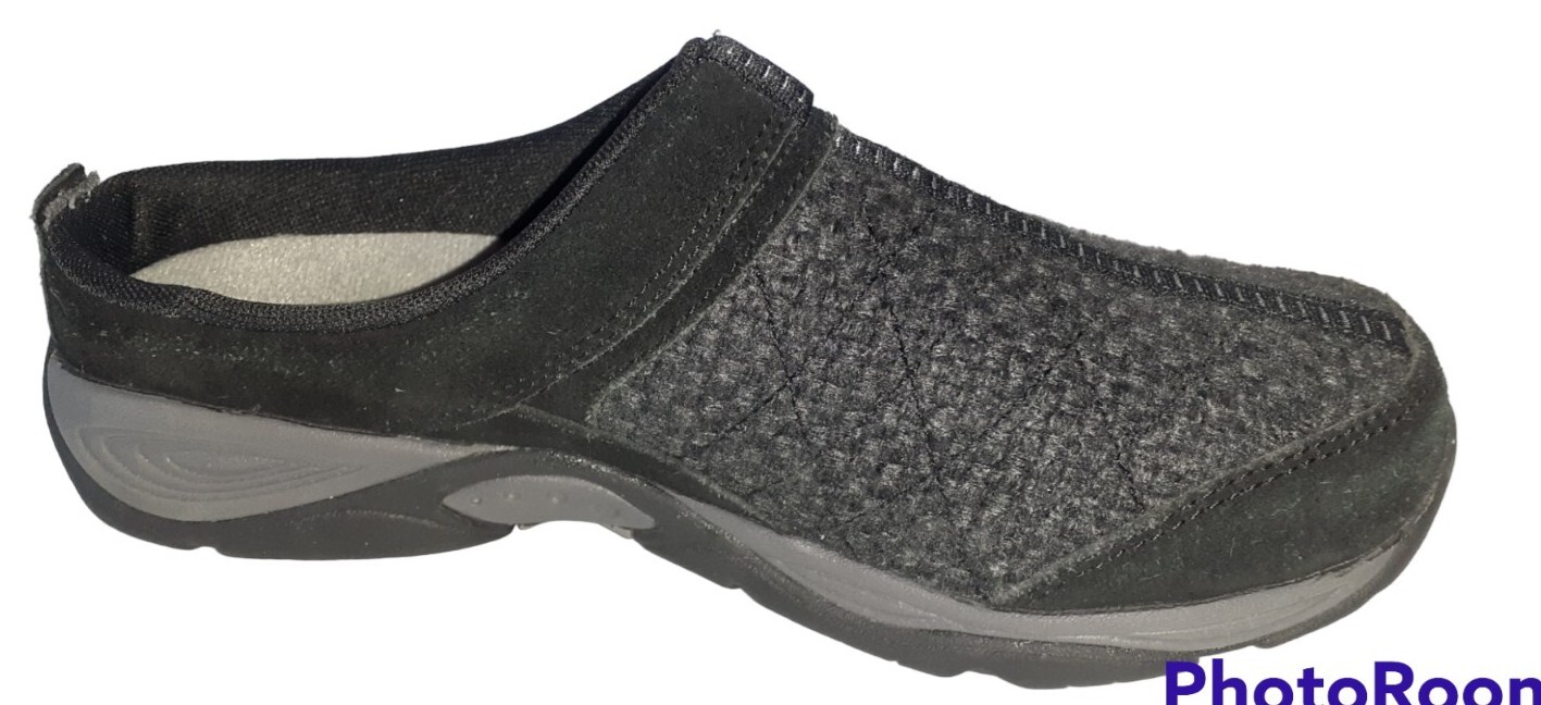 Easy Spirit Explorer 24 Shoes Womens 7.5 M Mules Leather &Textile Upper ...