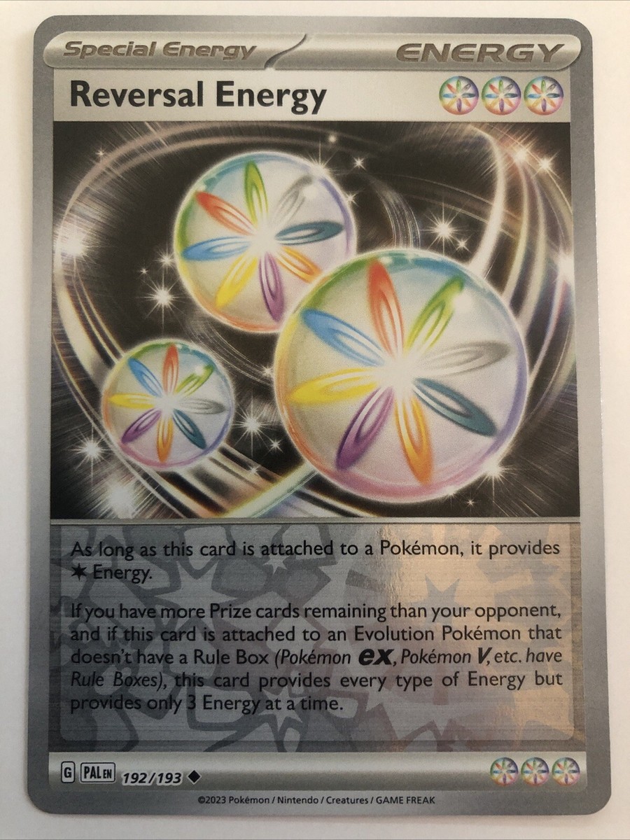 Reversal Energy Card Pokemon Reversal Energy 192/193 Card - Paldea ...