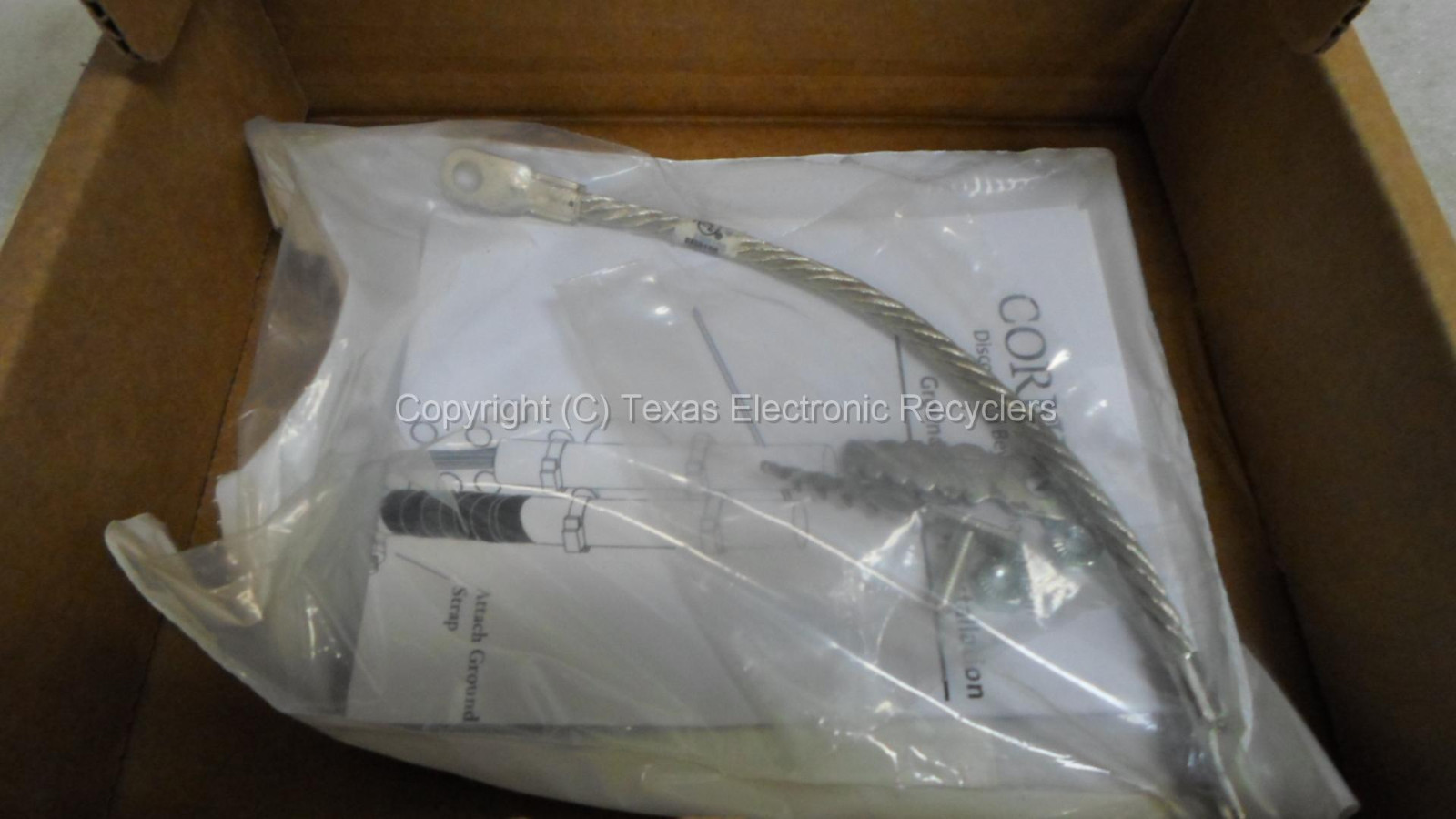 NOB - Corning FDC-CABLE-GRND 321543 Armored Cable Grounding Kit | eBay