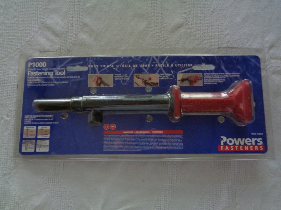 Powers Fasteners P1000 Fastening Tool Item#52013 | eBay