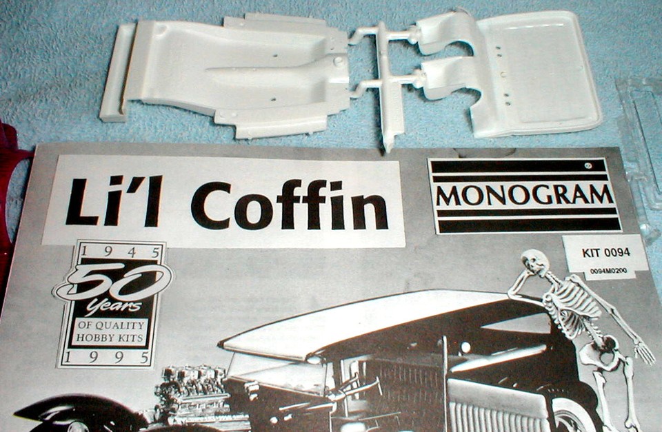 1995 Li'l Coffin 1/24 Monogram NEW Model Car Kit 50th Limited Ed + 3 ...