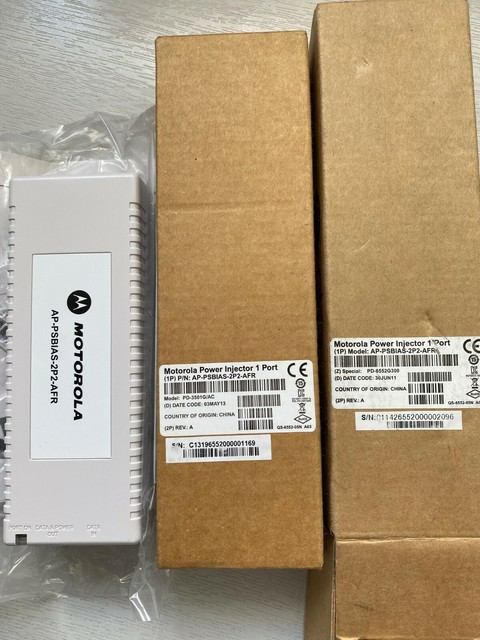 Motorola AP-PSBIAS-2P2-AFR Power Injector Motorola PoE Power Injector 1 ...