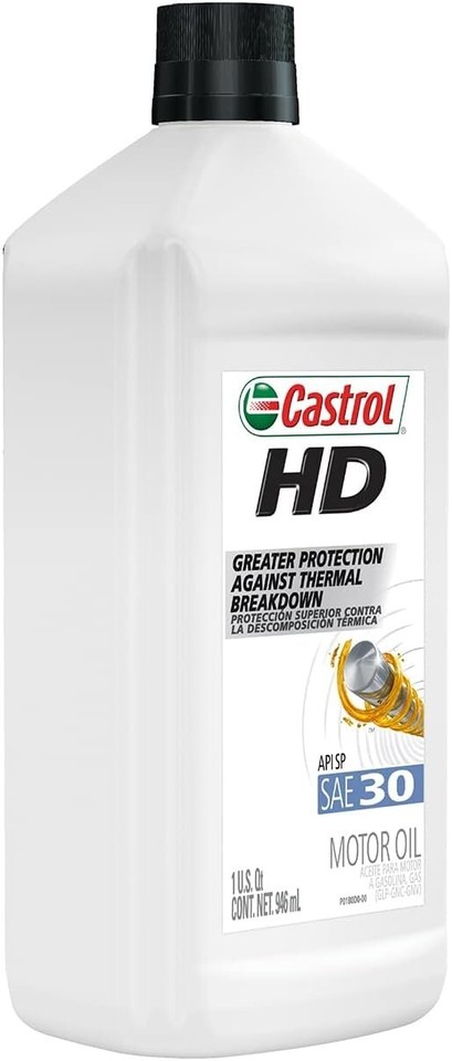 BP Lubricants Castrol Synthetic 30W HD Oil Quart 6 Pack | eBay