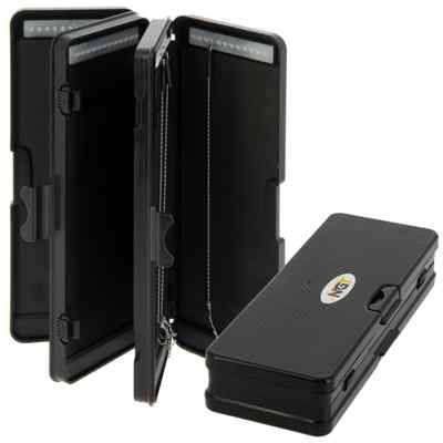 CARP FISHING RIG WALLET TACKLE BOX SYSTEM FOR 72 HAIR RIGS NGT ...