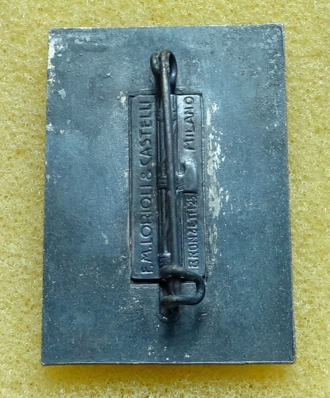 1933 WINTER WORLD University GAMES Pin BADGE Bardonecchia CIE Italy GUF ...