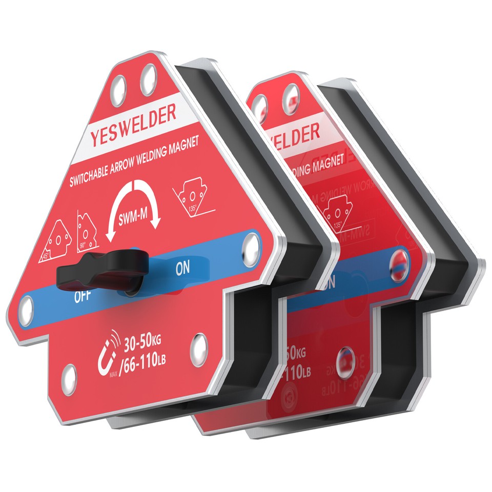 Switchable Arrow Welding Magnet 66-110LBs, On/Off Switch Welding Magnet ...
