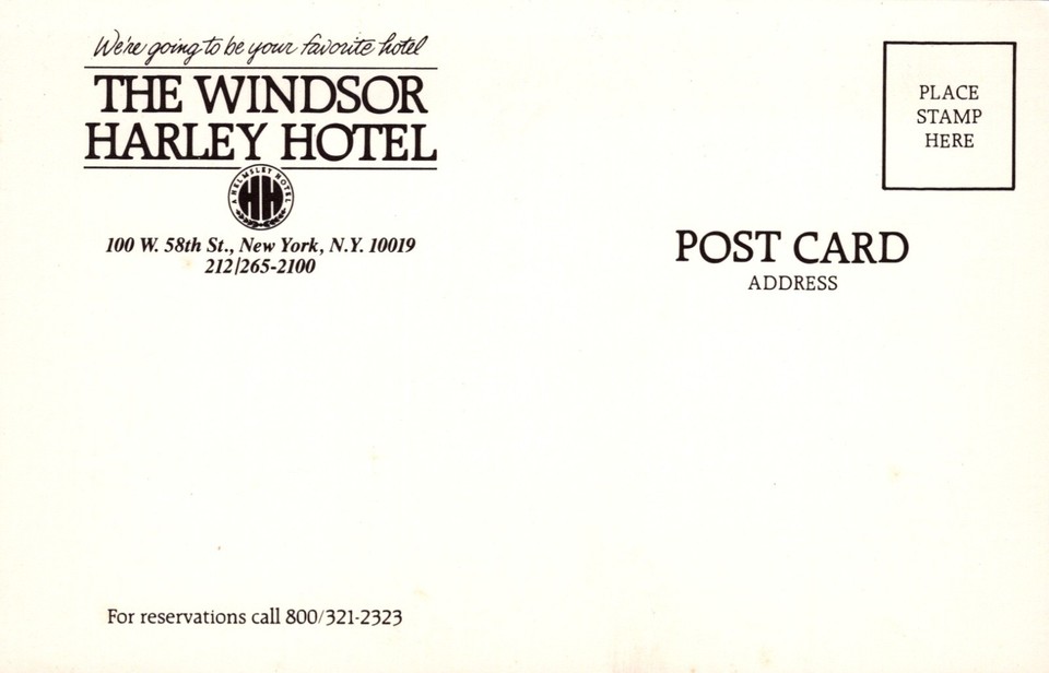 Archway in Historic Windsor Harley Hotel New York City Chrome Vintage ...