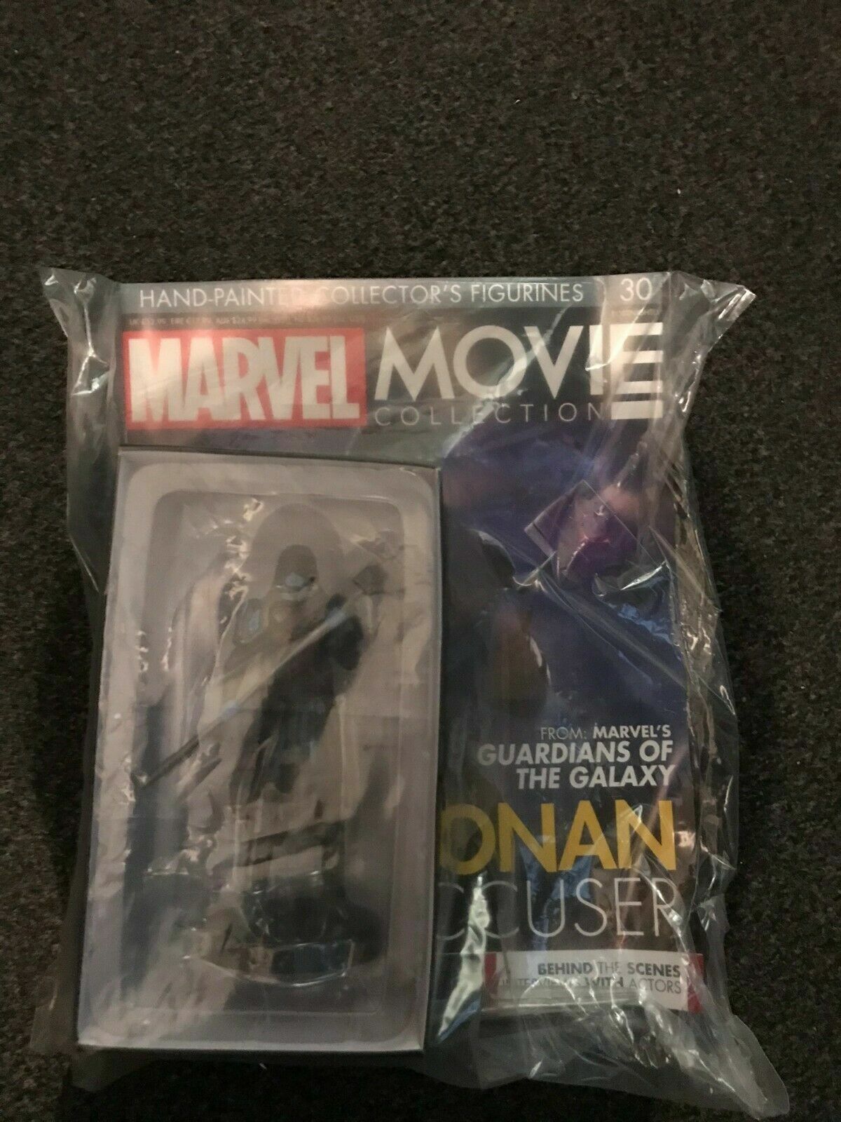 EAGLEMOSS AVENGERS MARVEL MOVIE COLLECTION RONAN #30 in BOX & MAG ...