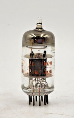 12AV7 Balanced RCA 1966 Black Plates (New Old Stock) Test NEW 1 Year ...