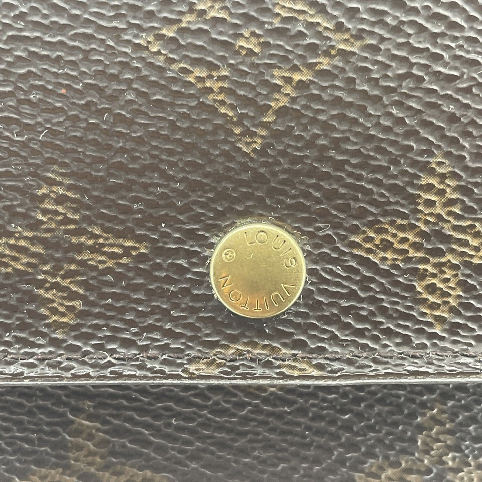 Louis Vuitton Monogram Portefeuille Sarah Long Bifold Wallet Women ...