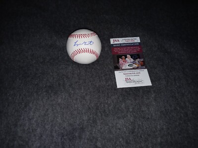 Logan Gilbert Signed Baseball Romlb Jsa Seattle mariners stetson ...