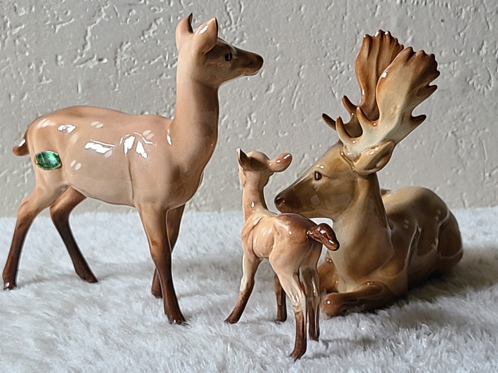 Beswick Deer Family Lying Stag Model No. 954 | Grelly UK