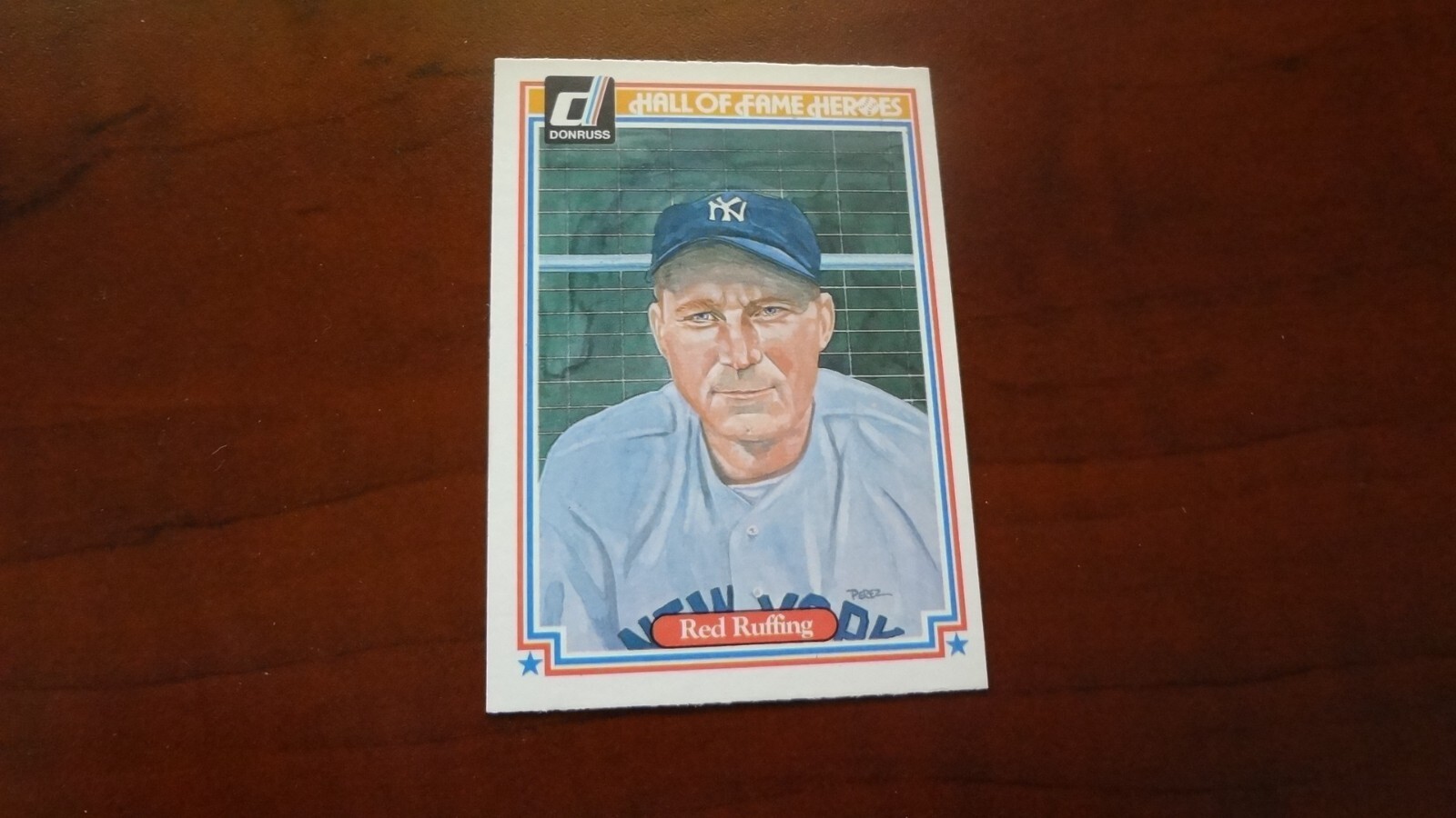1983 DONRUSS HALL OF FAME HEROES # 31 RED RUFFING BASEBALL CARD | eBay