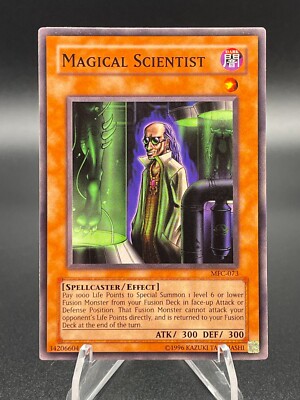 x2 Yu-Gi-Oh! TCG Magical Scientist Magicians Force MFC-073 - LP ...
