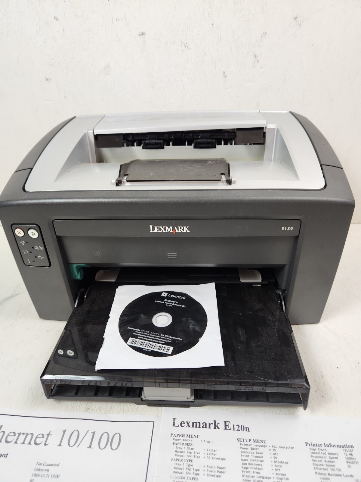 LEXMARK 4506-110 E120 Laser Printer *READ* | eBay