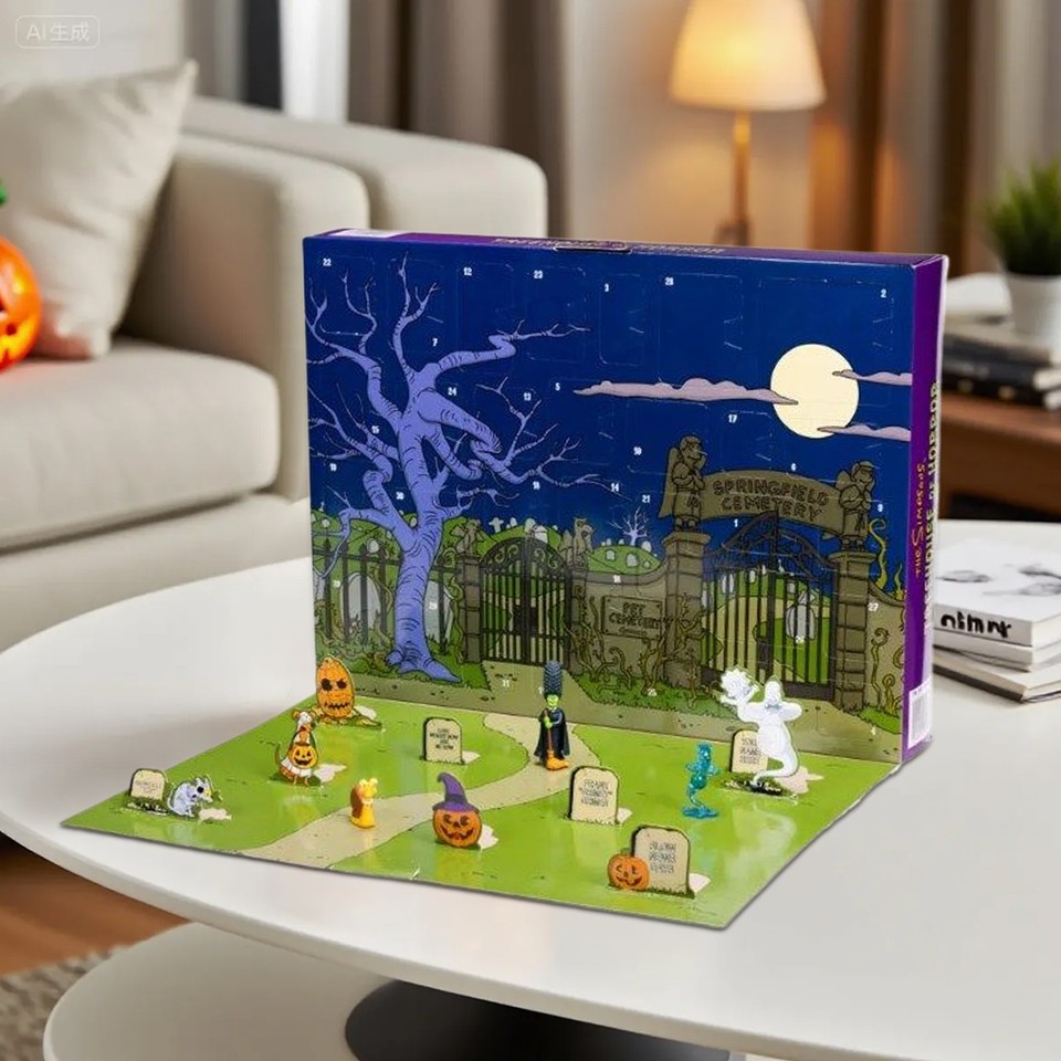 2025 Jakks Pacific Simpsons Treehouse Of Horror Advent Calendar Gift ...