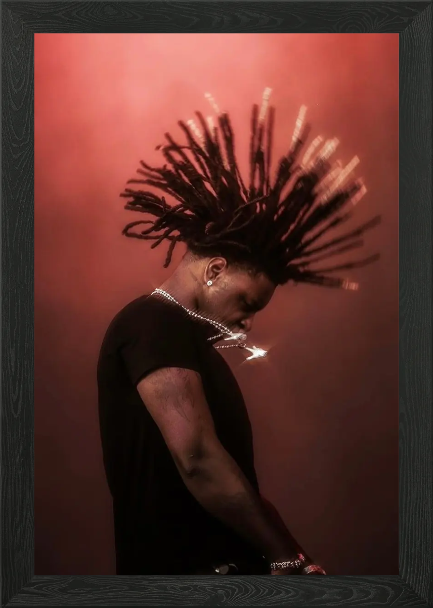 RAGE MODE – Ken Carson Live Framed Wall Art Poster Canvas Print Picture ...