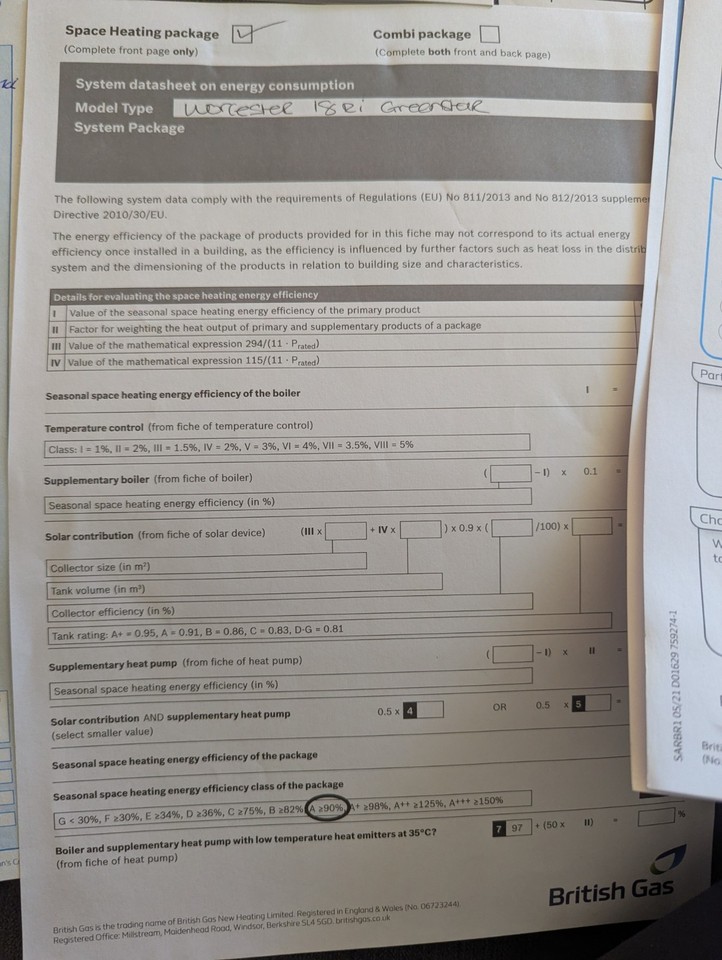 Worcester Greenstar 18ri condensing boiler white | eBay UK