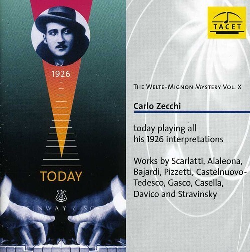 SCARLATTI / ZECCHI - WELTE-MIGNON MYSTERY 10: CARLO ZECCHI NEW CD | eBay