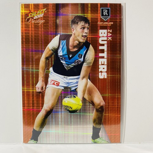 2022 Select AFL Prestige Orange Parallel Zac Butters Port Adelaide ...
