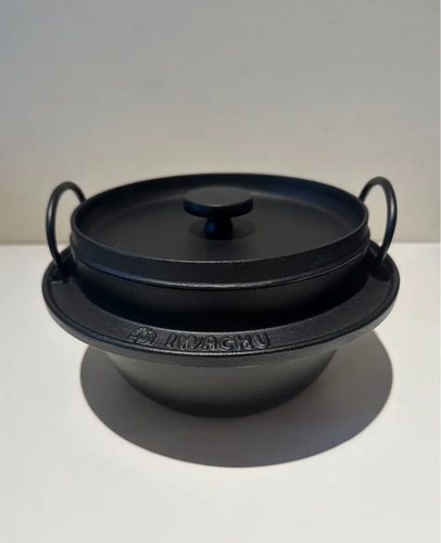 Iwachu Nanbu Tekki Cast Iron Rice Cooker Gohan Nabe Pot IH Compatible ...