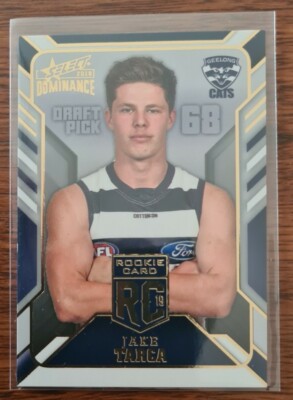 2019 AFL SELECT DOMINANCE ROOKIE CARD GEELONG CAT RC68 JAKE TARCA 038/ ...
